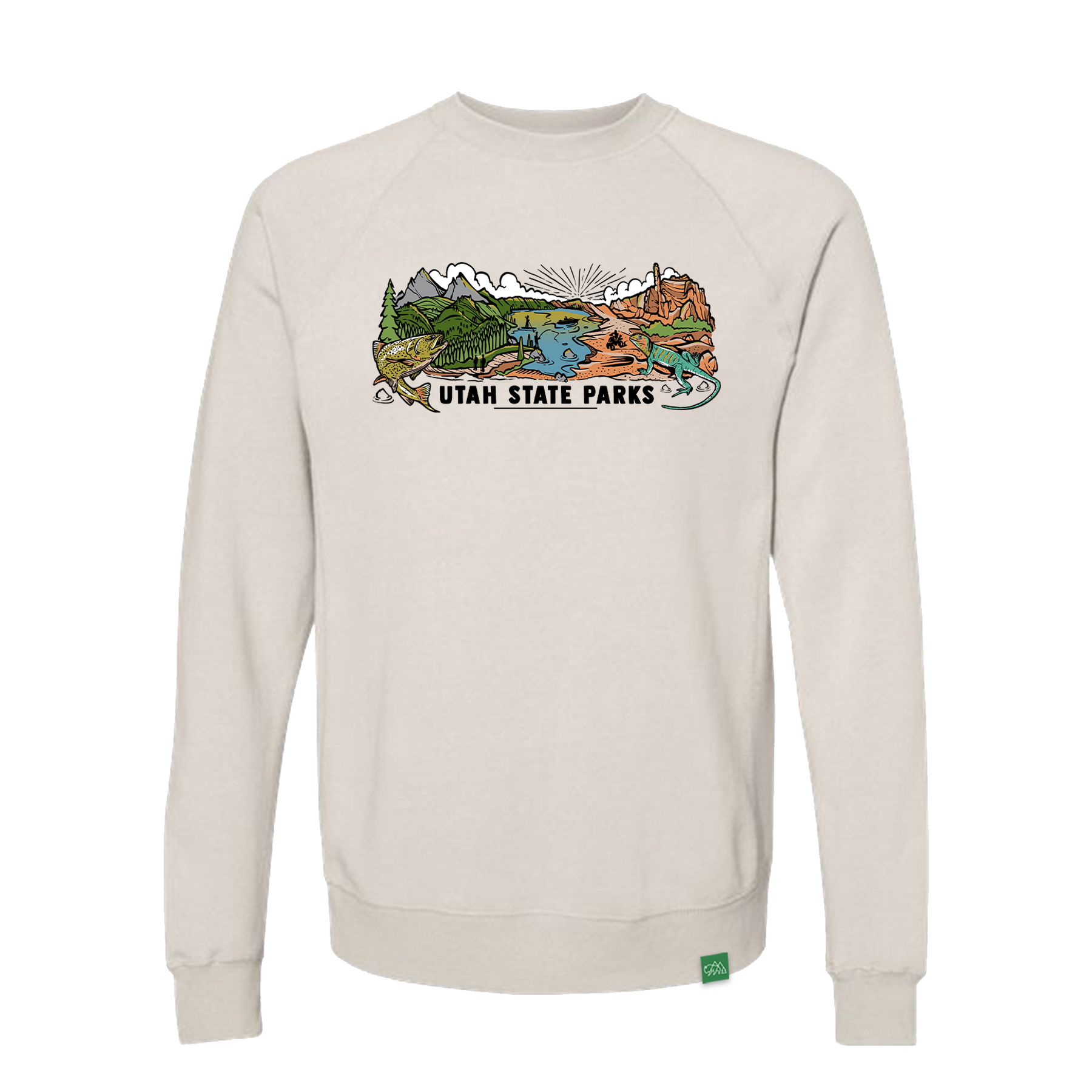 Utah State Parks Panorama Sweatshirt | Wild Tribute