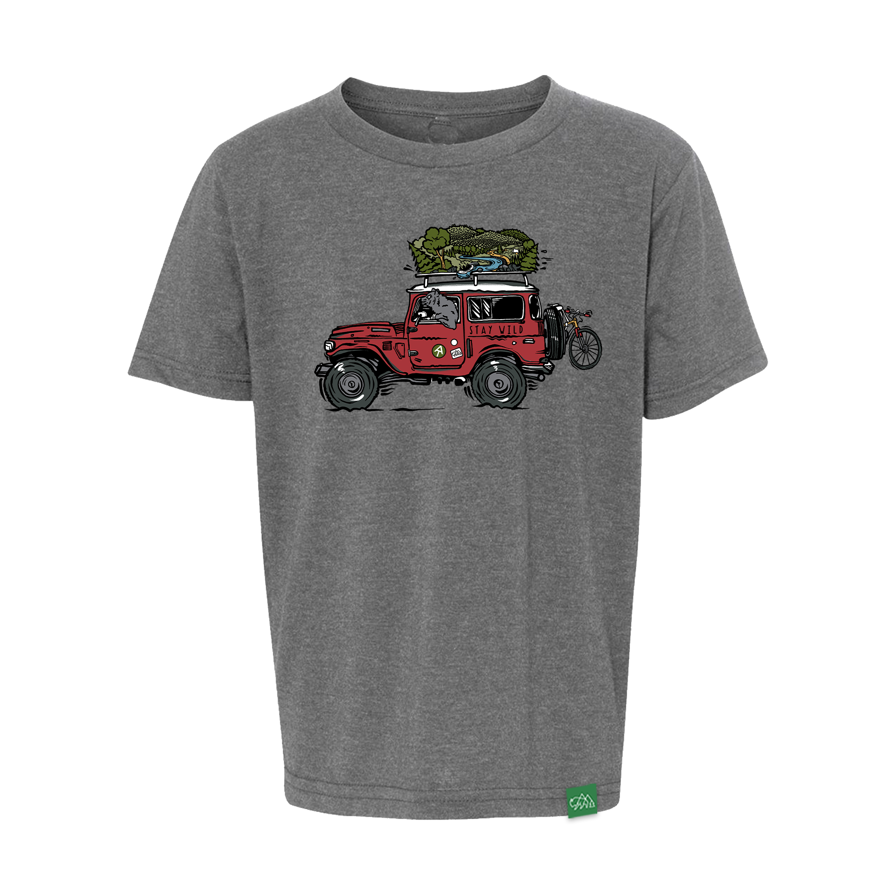 Stay Wild Youth T-Shirt | Wild Tribute