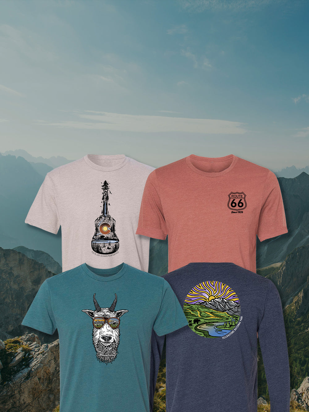 Wild Tribute: National Park Inspired T-Shirts and Apparel