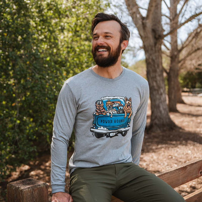 Powder Hounds Long Sleeve T-Shirt | Wild Tribute