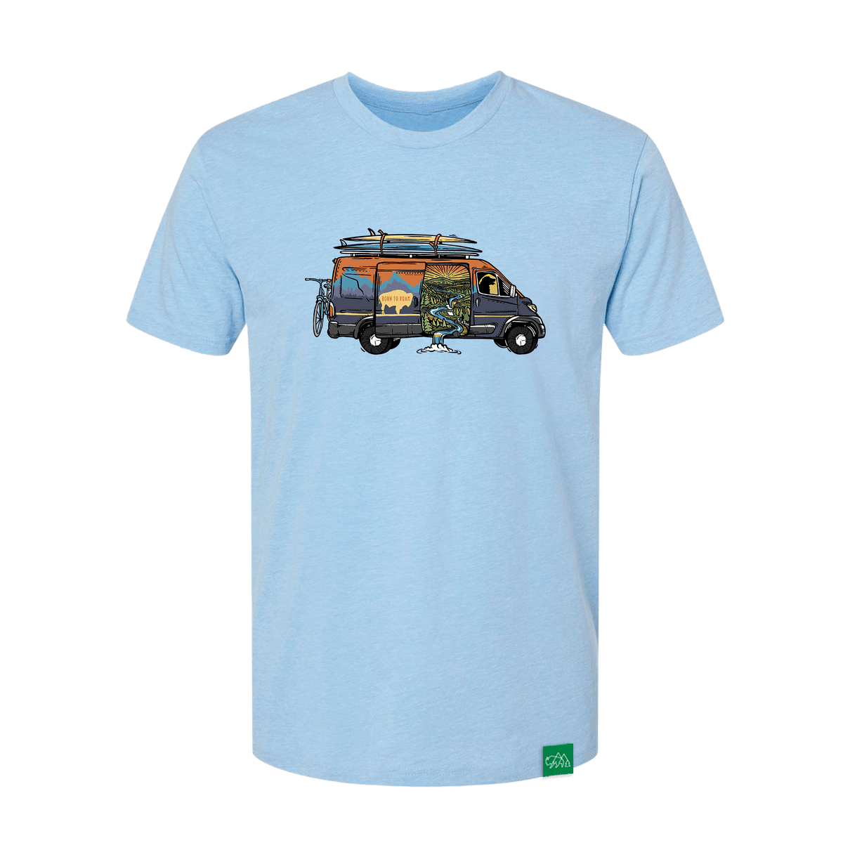 Born To Roam Sprinter T-Shirt | Wild Tribute
