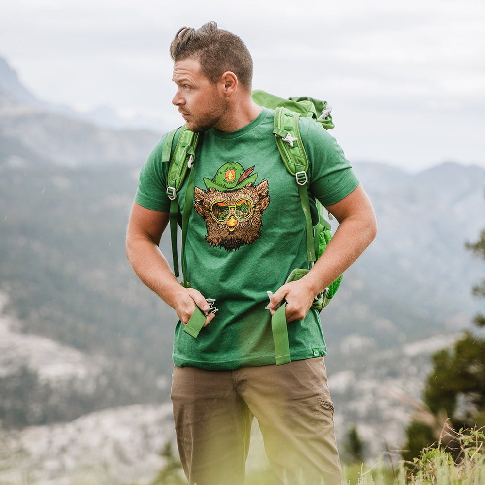 Woodsy the Groovy Owl Graphic T-Shirt | Wild Tribute